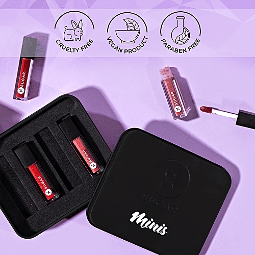 Buy SUGAR Cosmetics Sassy Lips Mini Lipstick Set Online at Best Price ...