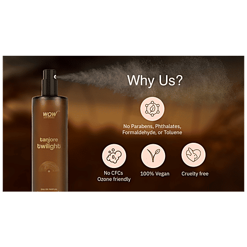 Buy Wow Skin Science Eau De Parfum Tanjore Twilight - Floral & Sultry ...