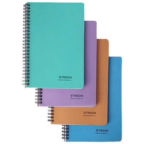 Buy Trison Spiral Executive Wire-O Bound Notebook - 150 Pages, 70 GSM ...