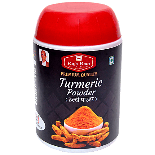 Buy Raja Ram Turmeric Powder - Adds Flavour Online at Best Price of Rs ...