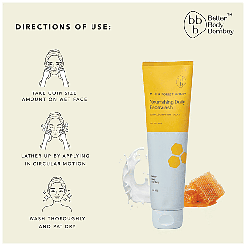 Buy Better Body Bombay Nourishing Daily Face - Milk & Forest Honey ...