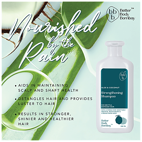 Buy Better Body Bombay Strengthening Shampoo - Aloe & Coconut, For ...