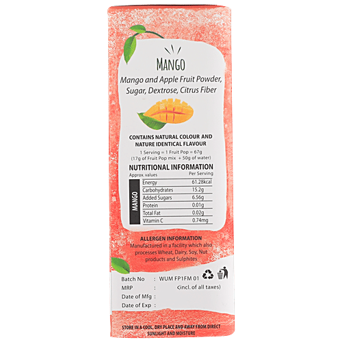 Buy Whip Up Magic Fruit Pops - Popsicle Mix, Mango, Real Taste Online ...