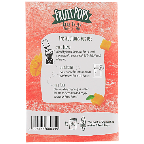 Buy Whip Up Magic Fruit Pops - Popsicle Mix, Mango, Real Taste Online ...