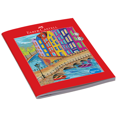 Buy Faber castell Notebook - Ruled, Single Line, 240 mm x 180 mm, Long ...