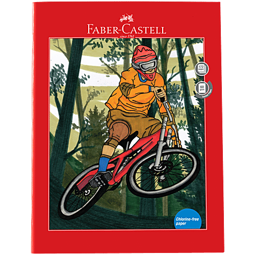 Buy Faber castell Notebook - Unruled, 240 mm x 180 mm, Long, 172 Pages ...