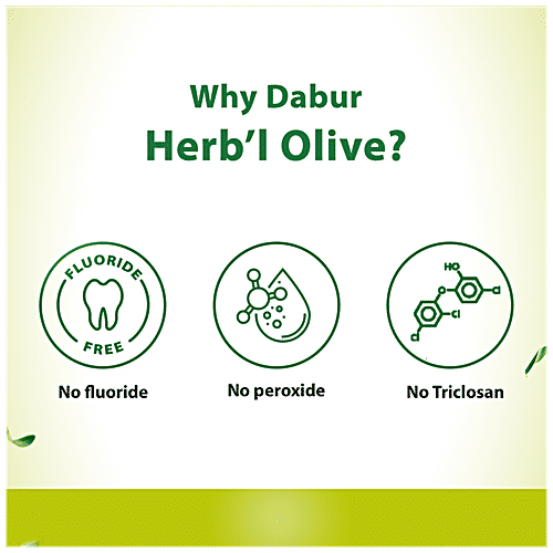 Buy Dabur Herbal Enamel Care Toothpaste - Olive, Longlasting Freshness ...