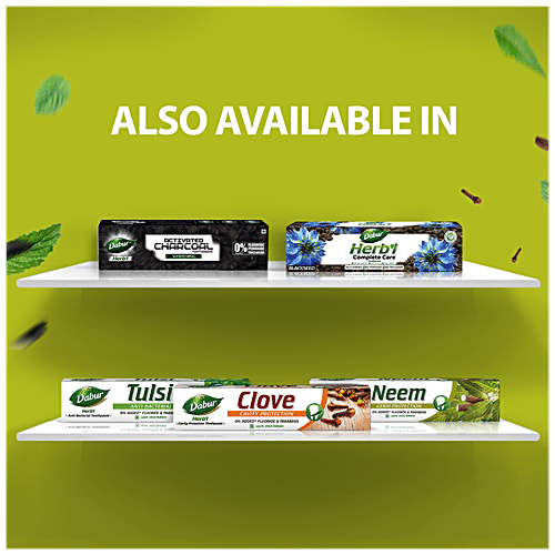 Buy Dabur Herbal Enamel Care Toothpaste - Olive, Longlasting Freshness ...