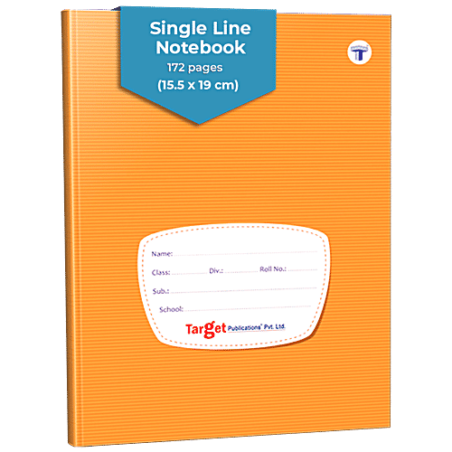 Buy Target Publications One Side Blank & One Side Ruled Notebook ...