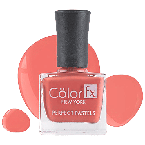 Buy Color Fx Perfect Pastel Nail Enamel - Longlasting, Glossy Finish ...