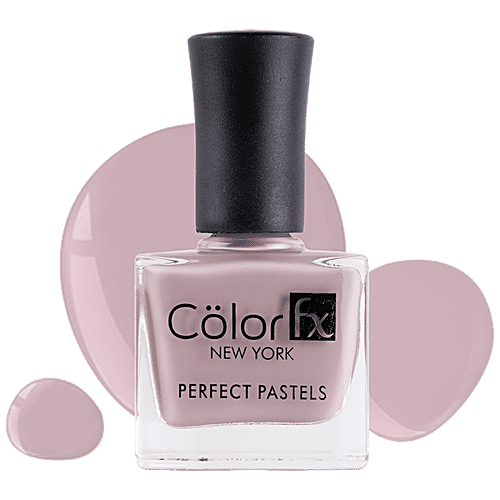 Buy Color Fx Perfect Pastel Nail Enamel - Longlasting, Glossy Finish ...
