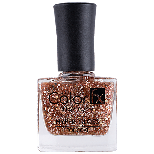 Buy Color Fx Hyper-Gloss Top Coat - Rose Gold/Glitter Finish, 21 Toxin ...