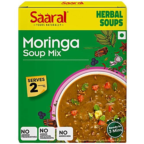 Buy Saaral Moringa Soup Mix - Made With 100% Real Herbs Online at Best ...