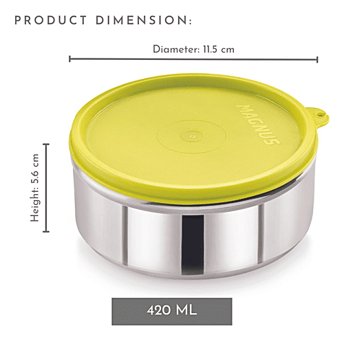 Buy Magnus Easy Lock Container No 3 Stainless Steel Container ...