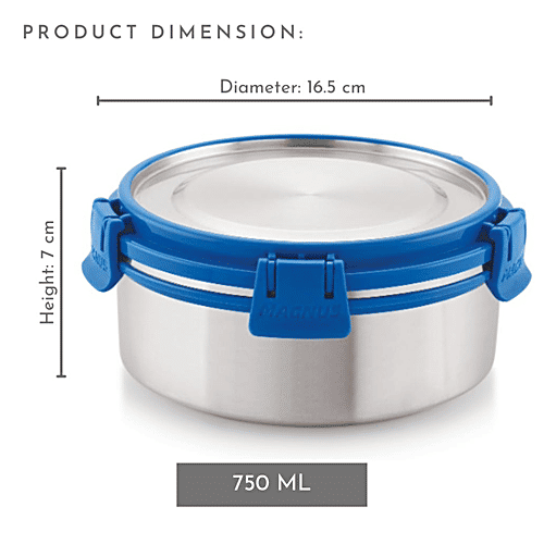 Buy Magnus Deluxe Container No. 4 Stainless Steel Container ...