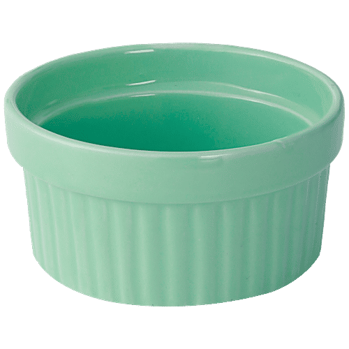 Buy Urban Chef Ceramic Ramekin Bowl - Green, Microwave & Dishwasher ...