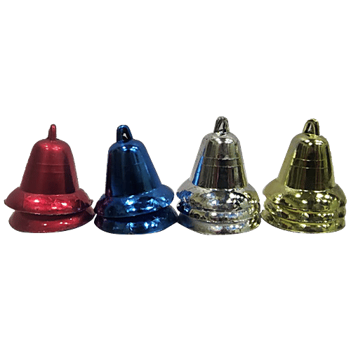 Buy Urban Fest Decorative Bells - Small, High Quality Plastic, Assorted ...