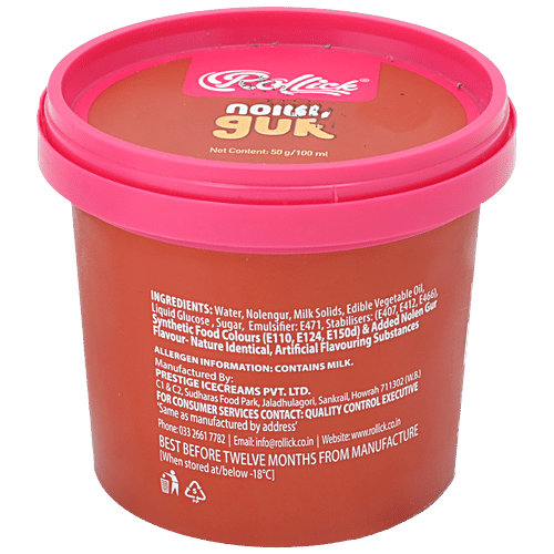 Buy Rollick Nolen Gur Ice Cream - Perfect Dessert Online at Best Price ...