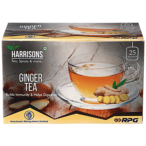 Buy Harrisons' Teatown Black Ginger Tea - Builds Immunity & Improves ...
