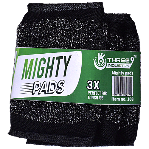 Buy Three9 Industry Mighty Pads - Removes Tough Stains, Gentle On Hands ...