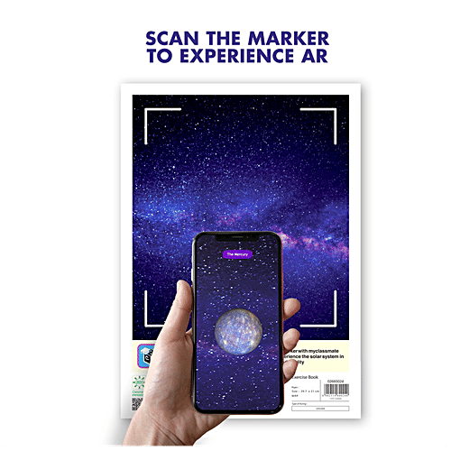 Buy Classmate Interaktiv AR Exercise Notebook - Unruled, Soft Bound, A4 ...