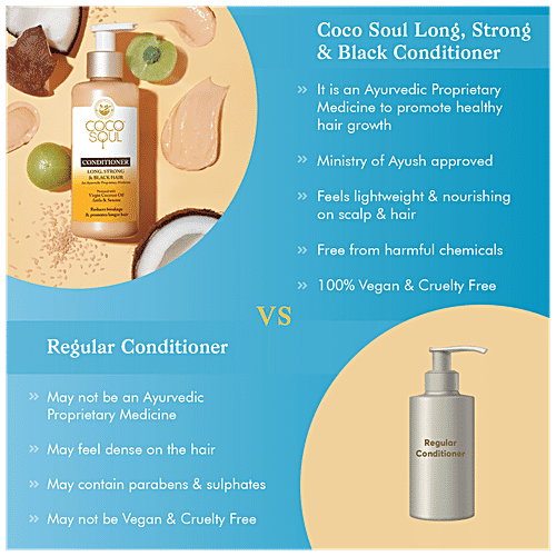 Buy Coco Soul Conditioner - Amla & Sesame, For Long, Strong & Black ...
