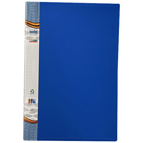 Buy Solo Display File - Plastic, 20 Pockets, 240 mm x 360 mm Online at ...