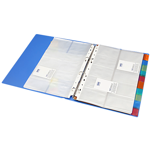 Buy Solo Business Cards Holder - File Type, Album Style With Pockets ...