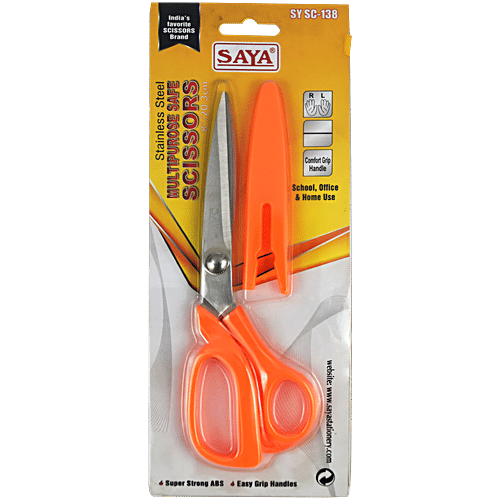 Buy Saya Multipurpose Safe Scissor - Stainless Steel Blade Online at ...