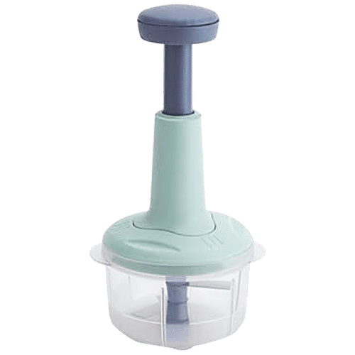 Buy AMBITION Push Chopper - Sharp Blades, Plastic Body, For Home ...