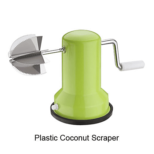 Buy AMBITION Coconut Scraper - Easy To Use, Sturdy Handle, Durable ...