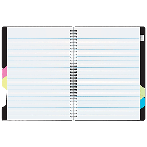 Buy Luxor Premium Notebook - Ruled, Single Line, Spiral Binding, A5 ...