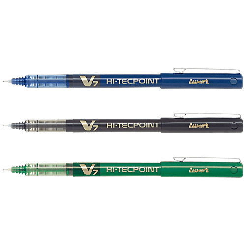 Buy Pilot Ball Pen - Blue, Black, Green, Hi-techpoint Japanese ...