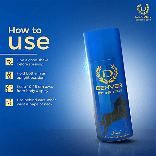 Buy Denver Sporting Club Goal Deodorant Body Spray - For Men Online at ...
