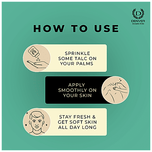 Buy Denver Hamilton Imperial Premium Body Talc - Long-Lasting Fragrance ...