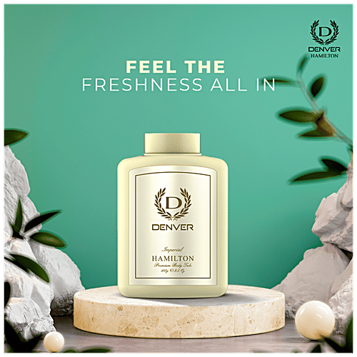 Buy Denver Hamilton Imperial Premium Body Talc - Long-Lasting Fragrance ...