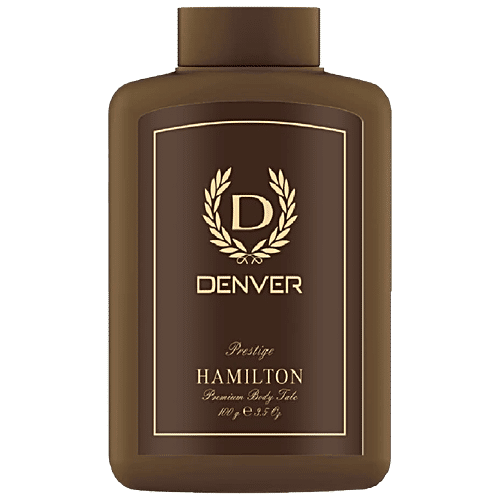 Buy Denver Hamilton Prestige Premium Body Talc - Long-Lasting Fragrance ...