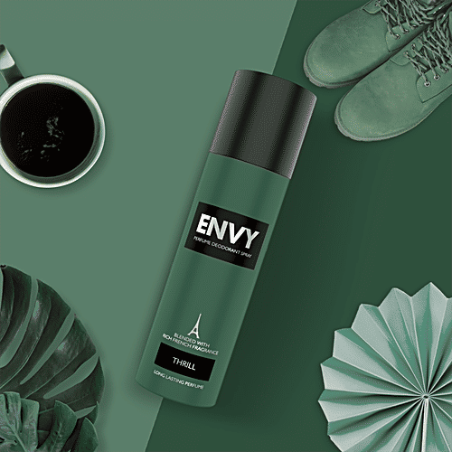 Buy Envy Thrill Perfume Deodorant Spray - Long-Lasting, Unisex Online ...
