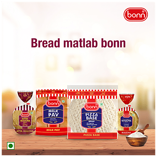 Buy Bonn Atta Kulcha Bread - Source Of Protein, 0% Trans Fat, No Added ...