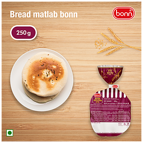 Buy Bonn Atta Kulcha Bread - Source Of Protein, 0% Trans Fat, No Added ...