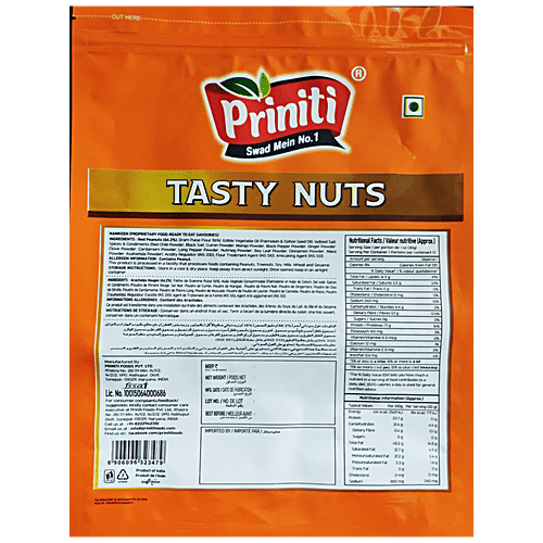 Buy PRINITI Tasty Nuts - Namkeen, Crispy & Crunchy Online at Best Price ...