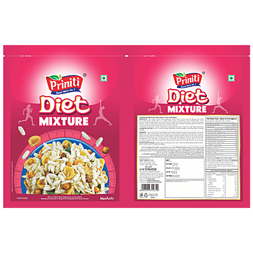 Buy PRINITI Diet Mixture - Namkeen, Crispy & Crunchy Online at Best ...