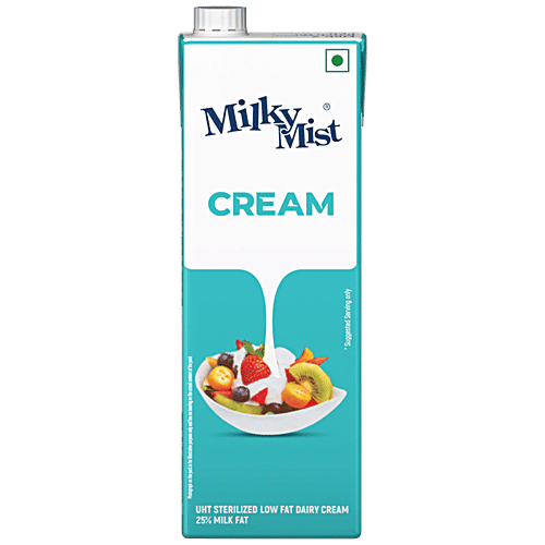 Buy Milky Mist UHT Cream - Low Fat Dairy With 25% Milk Fat Online at ...