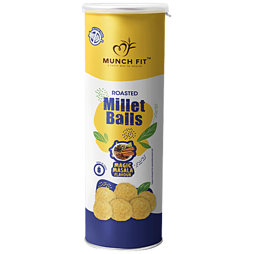 Buy Munch Fit Roasted Millet Balls - Magic Masala Flavour Online at ...