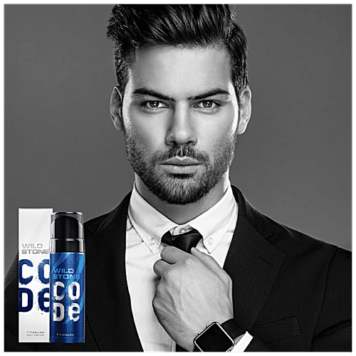 Buy Wild Stone Code Titanium Body Perfume - Refreshing & Long-Lasting ...