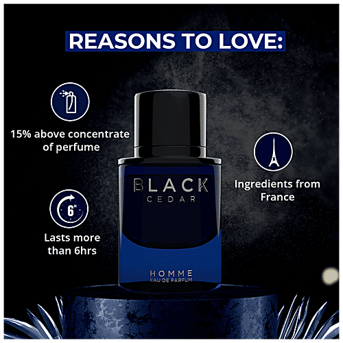 Buy ColorBar Homme Eau De Perfume - Black Cedar, Long-Lasting Fragrance ...