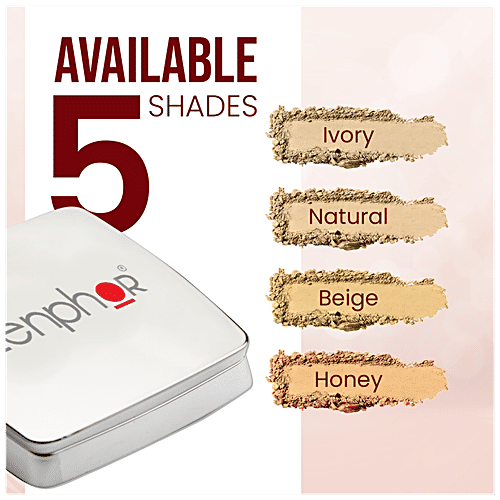 Buy Lenphor Flawless Compact Powder - SPF 25++, Lightweight, Super ...