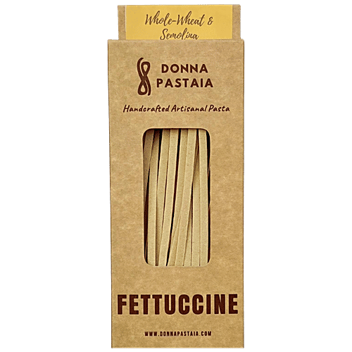 Buy Donna Pastaia Fettuccine - Whole Wheat & Semolina, Pasta ...