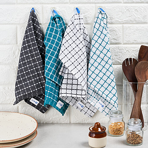 Buy BB Home Kitchen Dusters - Pixel, 40 x 30 cm, Medium Online at Best ...