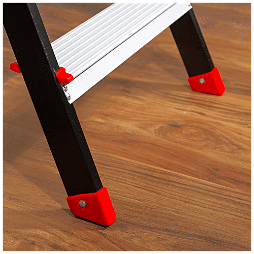 Buy Prestige Household Ladder - 5 Steps, Black/Sliver, Clean Home, High ...